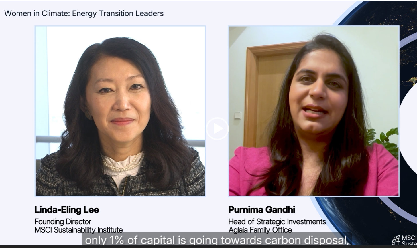 MSCI Institute - Driving long-term value through capital markets